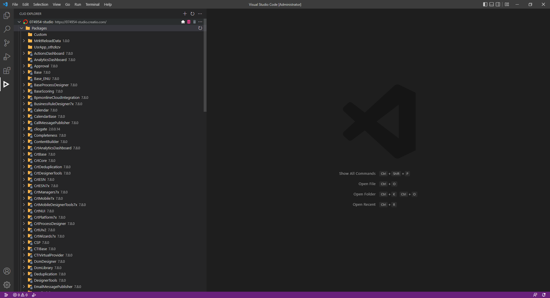 Clio explorer for Creatio | Creatio Marketplace